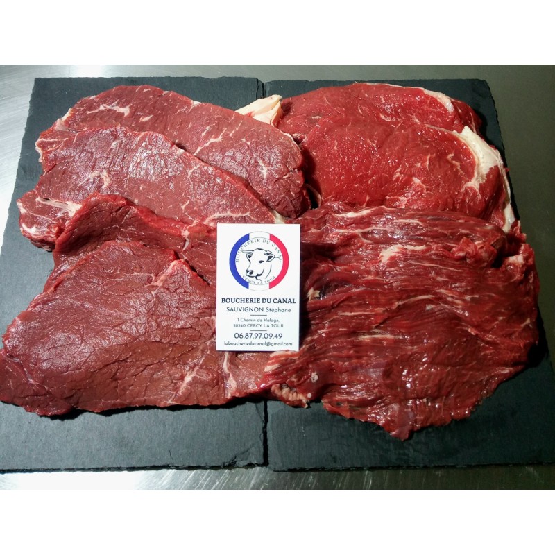 Colis viande d'exception Boeuf Charolais Label Rouge - Boucherie du Canal
